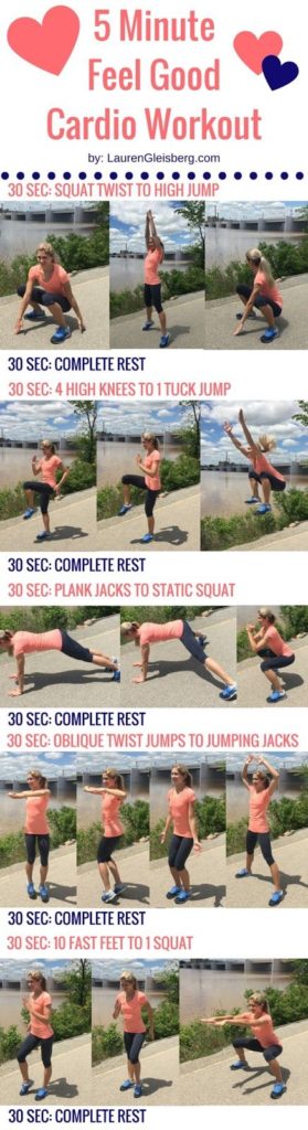 Feel Good Cardio Workout - Lauren Gleisberg