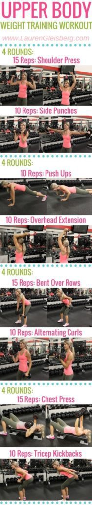 Fitabulous Fall Fitness Calendar: Upper Body - 11/2 - Lauren Gleisberg