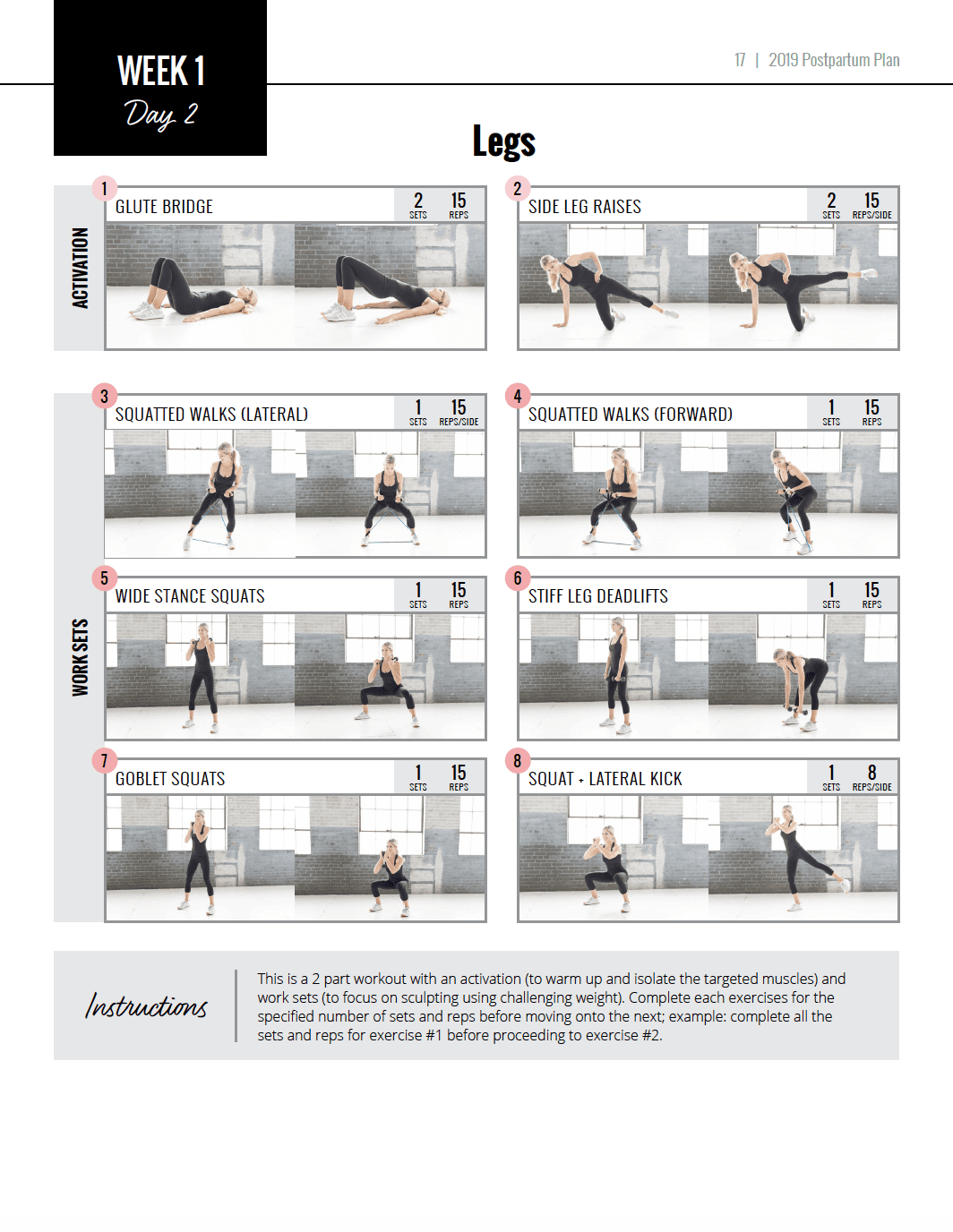 Postpartum Workout Schedule EOUA Blog