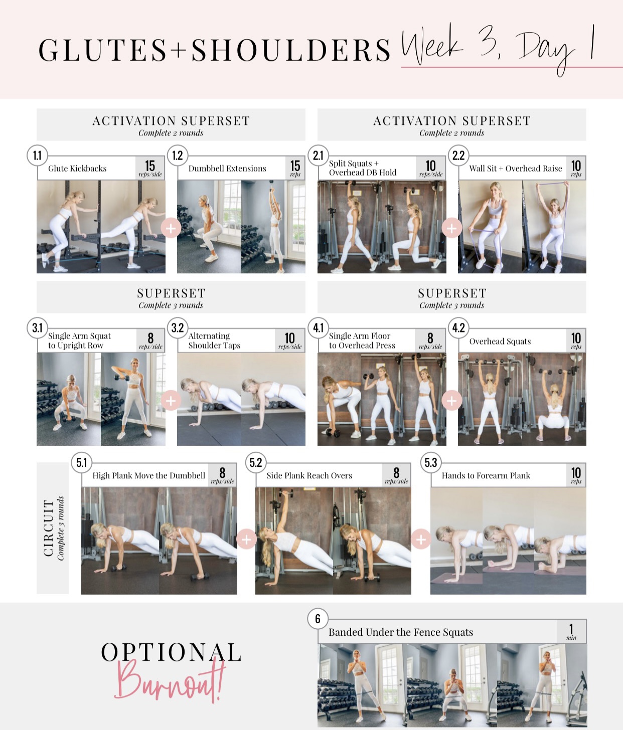 My 3 Favorite Workouts from the Weight Training Plan 2021 - Lauren ...